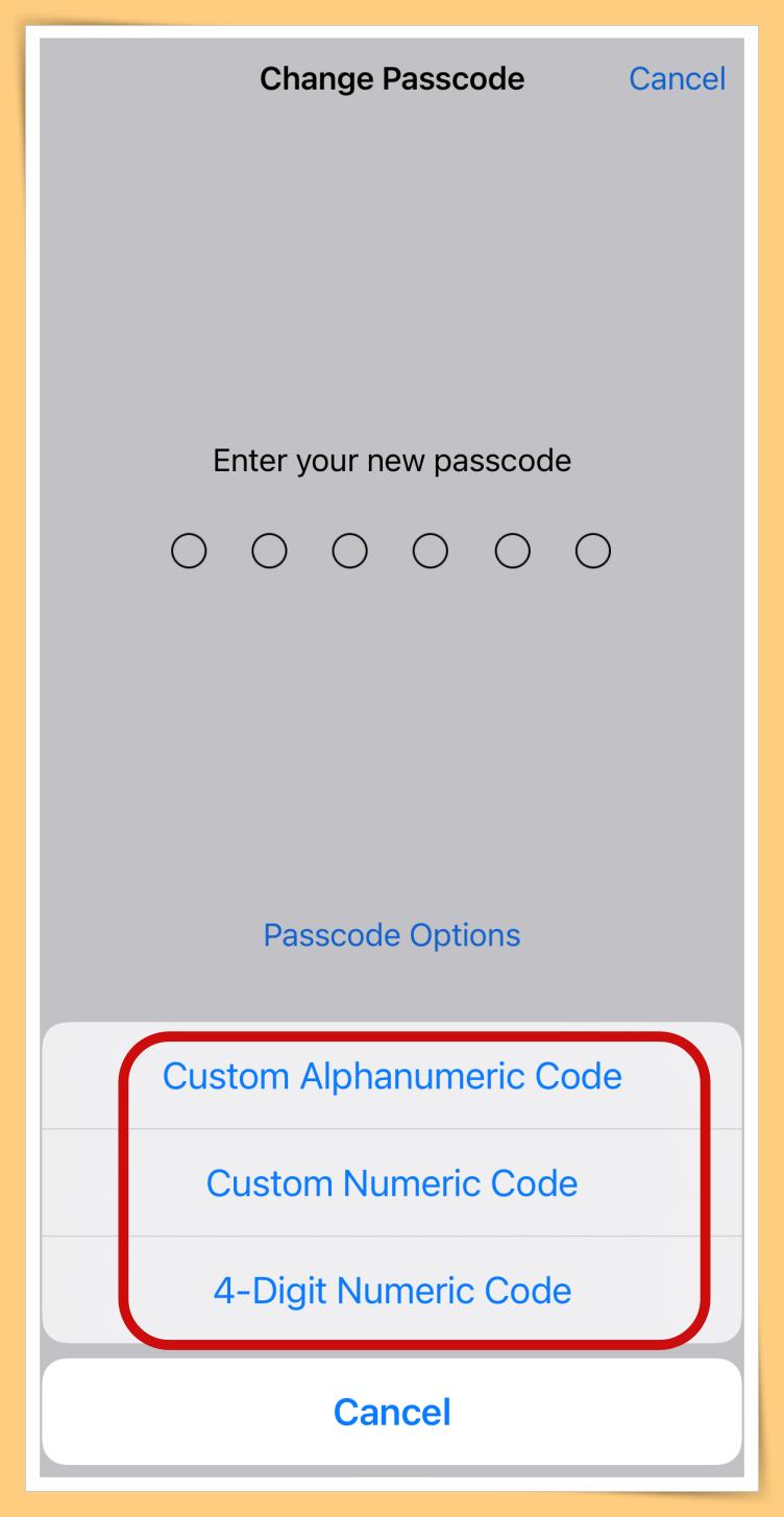 There are 4 lock screen passwords for iPhone!One of the custom ...