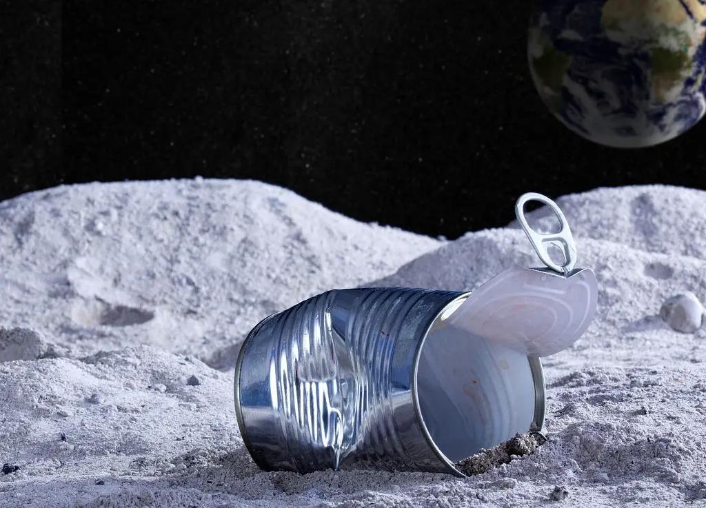 There are more than 200 tons of garbage on the moon, all left by ...