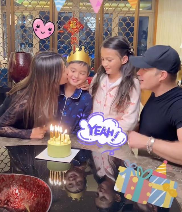 Nicky Wu's ex-wife Ma Yashu celebrates the birthday of the good-looking ...