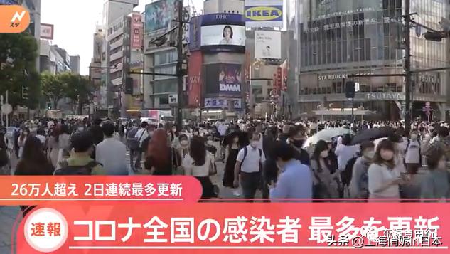 Japan infected 260,000 people today, and the death toll is also high ...