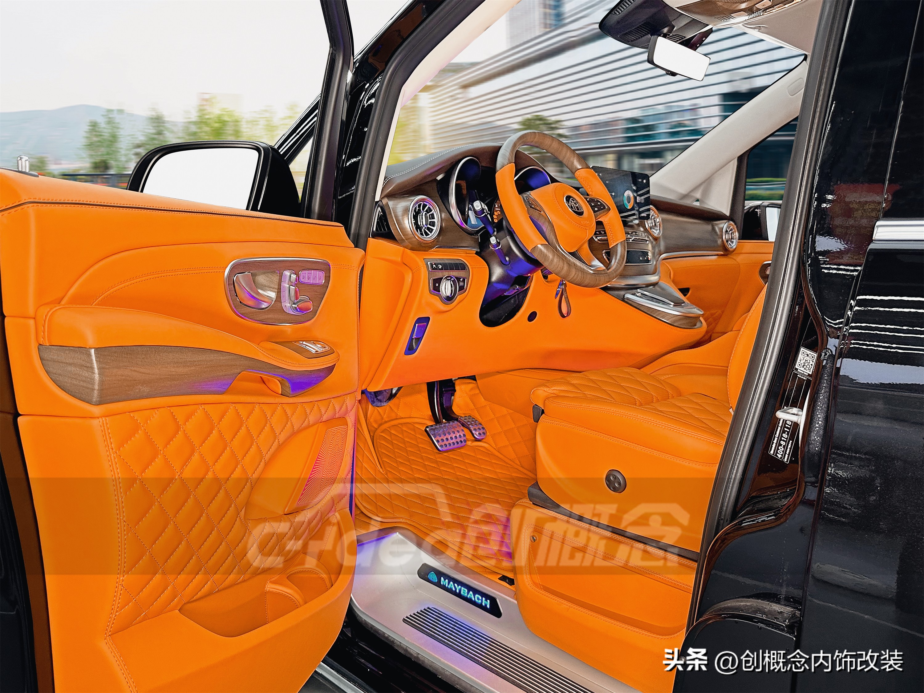 The beautiful boss spends a lot of money to modify the Mercedes-Benz ...
