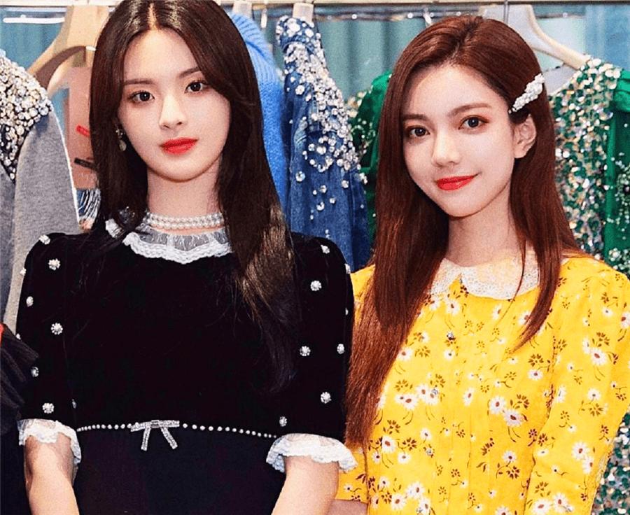 Yi Mengling and Yu Shuxin are in the same frame, Internet celebrity ...