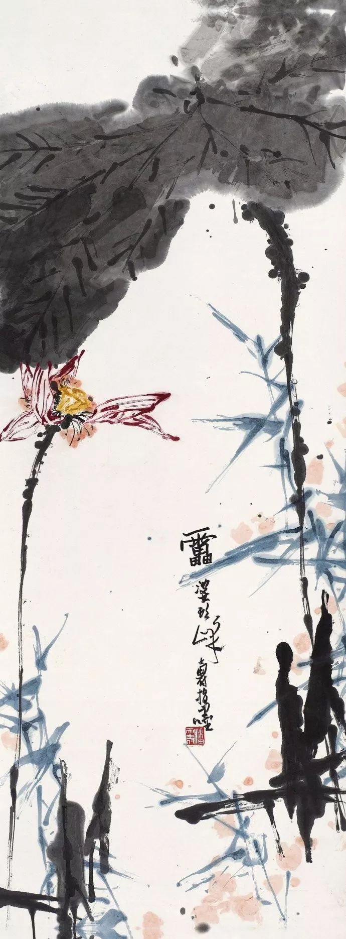 Pan Tianshou, a famous Chinese painting artist: How does a painting ...