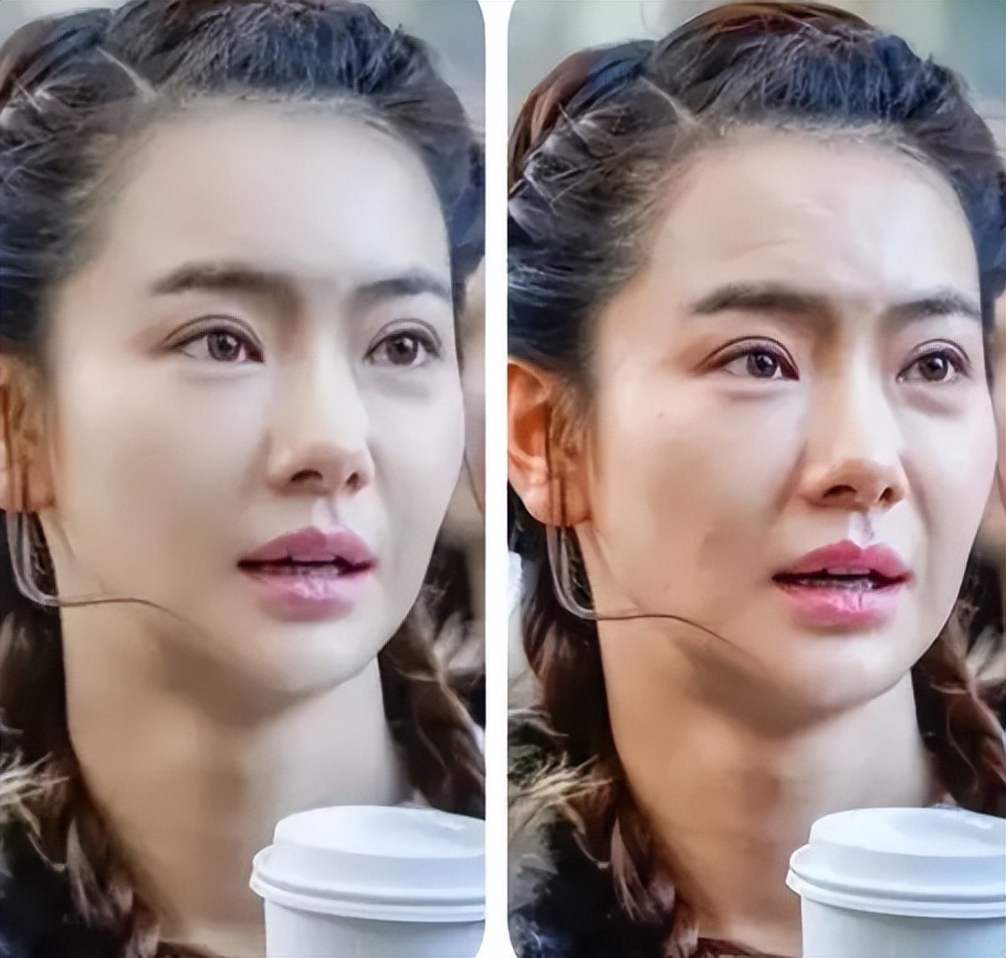 Female star's face collapsed after leaving the tenth level of beauty ...