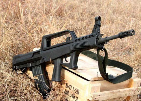 China's first self-developed and produced 5.8mm rifle - Type 95 ...