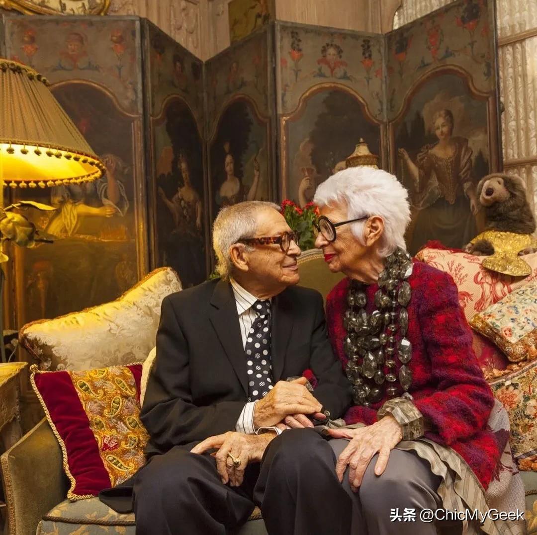 100-year-old Iris Apfel celebrates her late husband's birthday is too ...