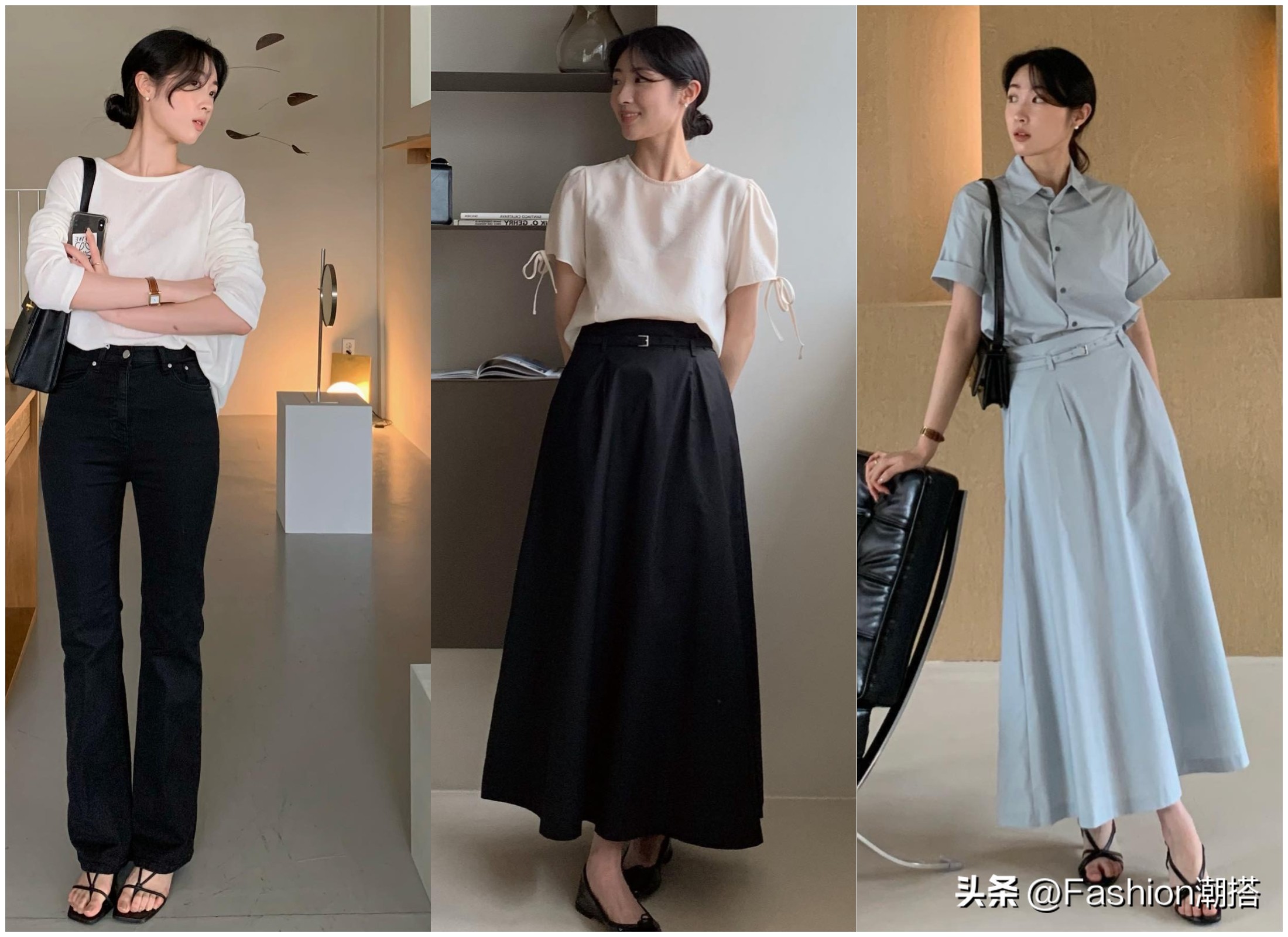 Simple and elegant, yet fashionable, 51 sets of commuting outfits LOOK ...