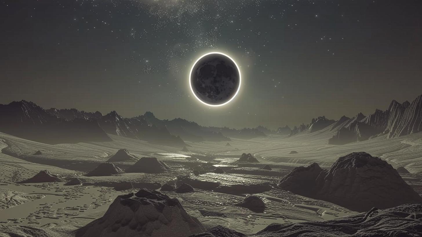 900 years ago, the moon suddenly disappeared in the sky in full view of ...