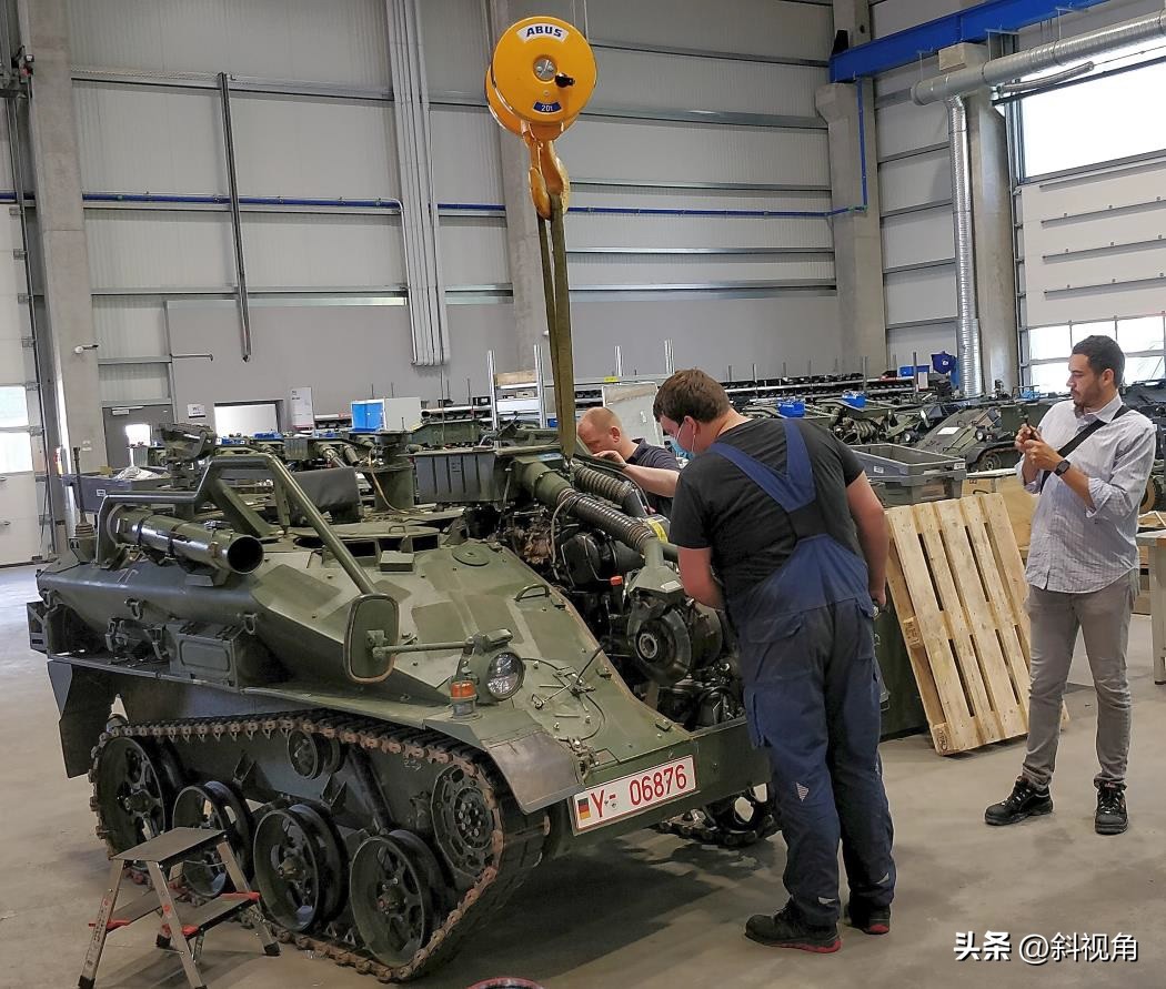 The German army released a new type of anti-tank armored vehicle, what ...