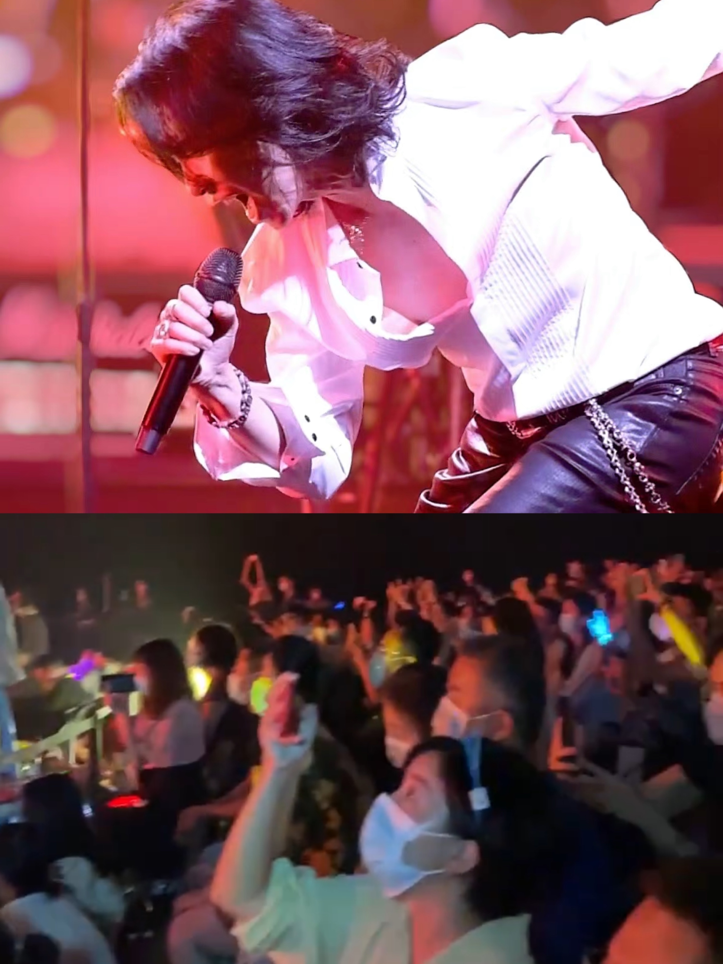 "You want a good rock concert", Zhang Qi burns the audience - iNEWS