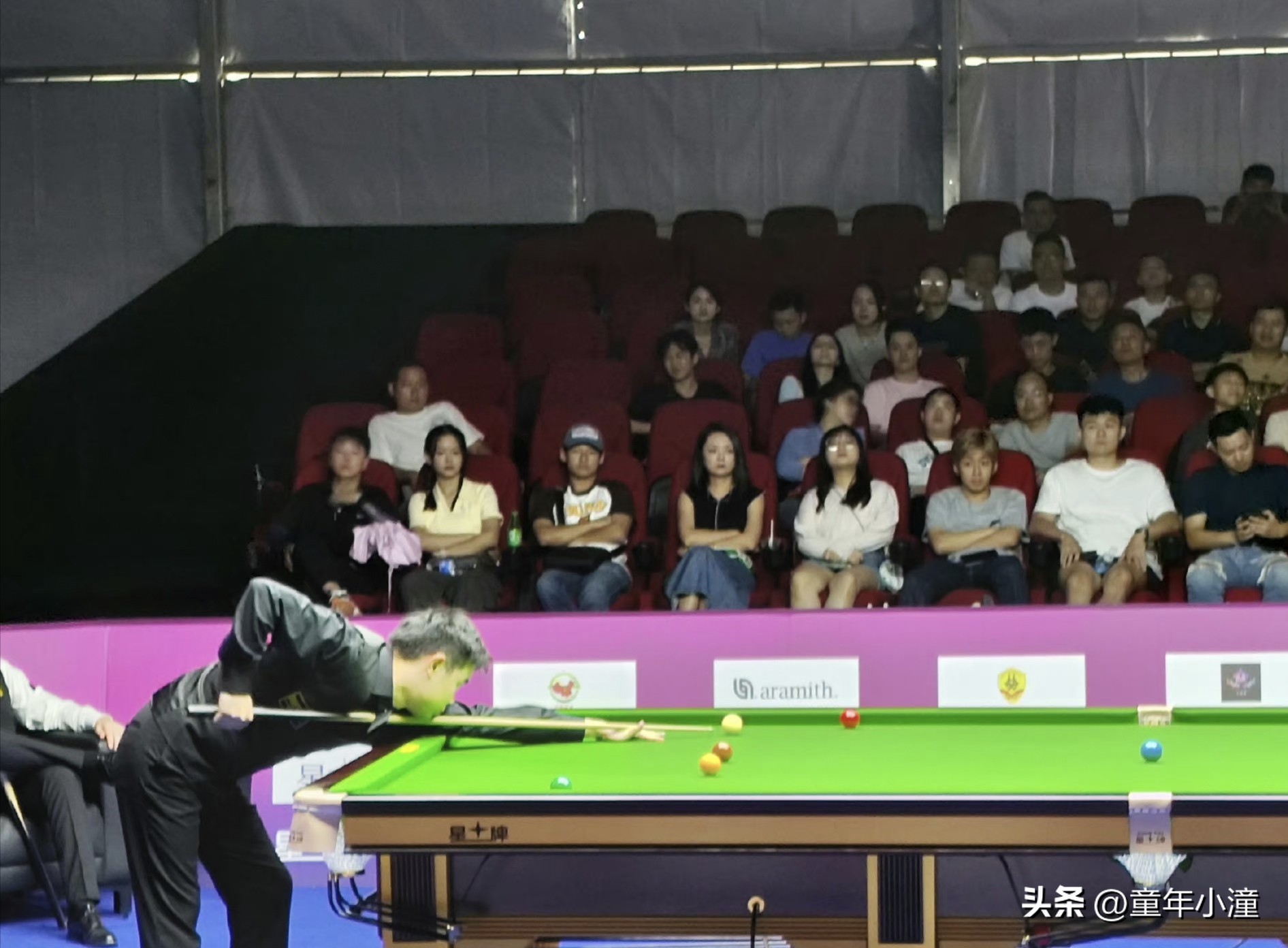Snooker China Tour semi-finals, single stroke 143, total score 4:0 ...