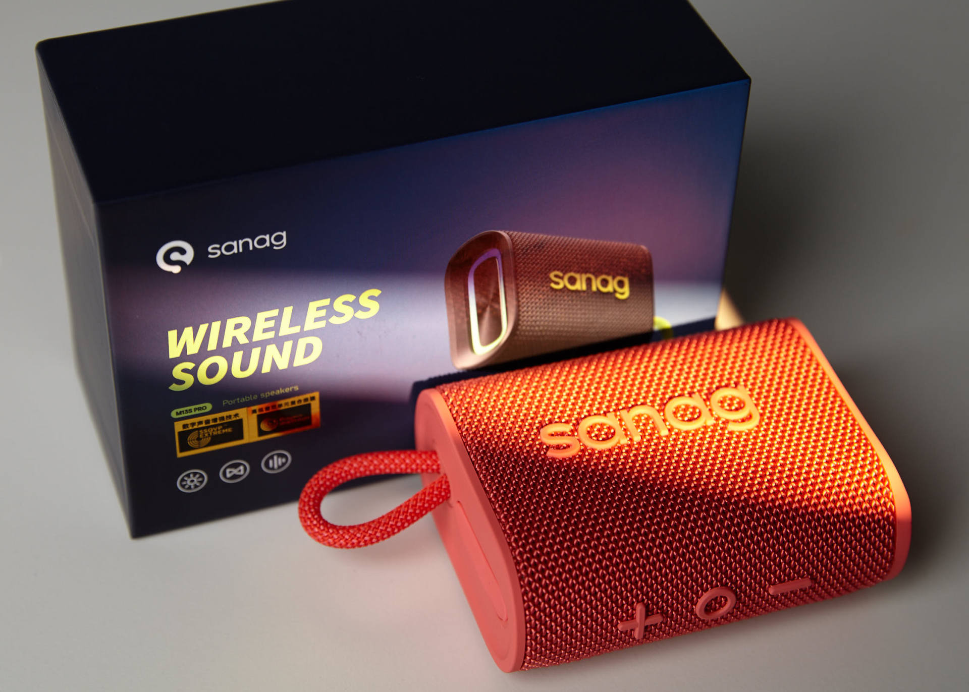 Excellent appearance, excellent quality, outdoor portable bluetooth speaker, sanag M13S Pro ...