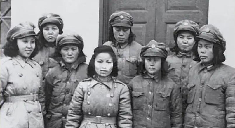 Seven female interpreters were surrounded by the Japanese army. The ...