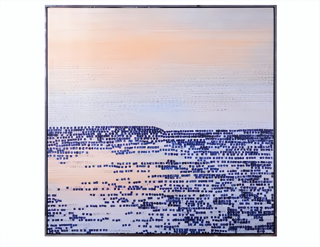 How does "Blue Pillar" get rid of the shackles of traditional art forms ...