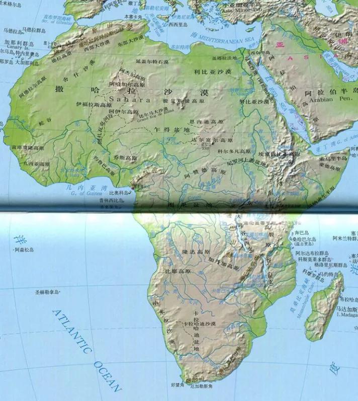 As the second largest continent in the world, Africa does not have many ...