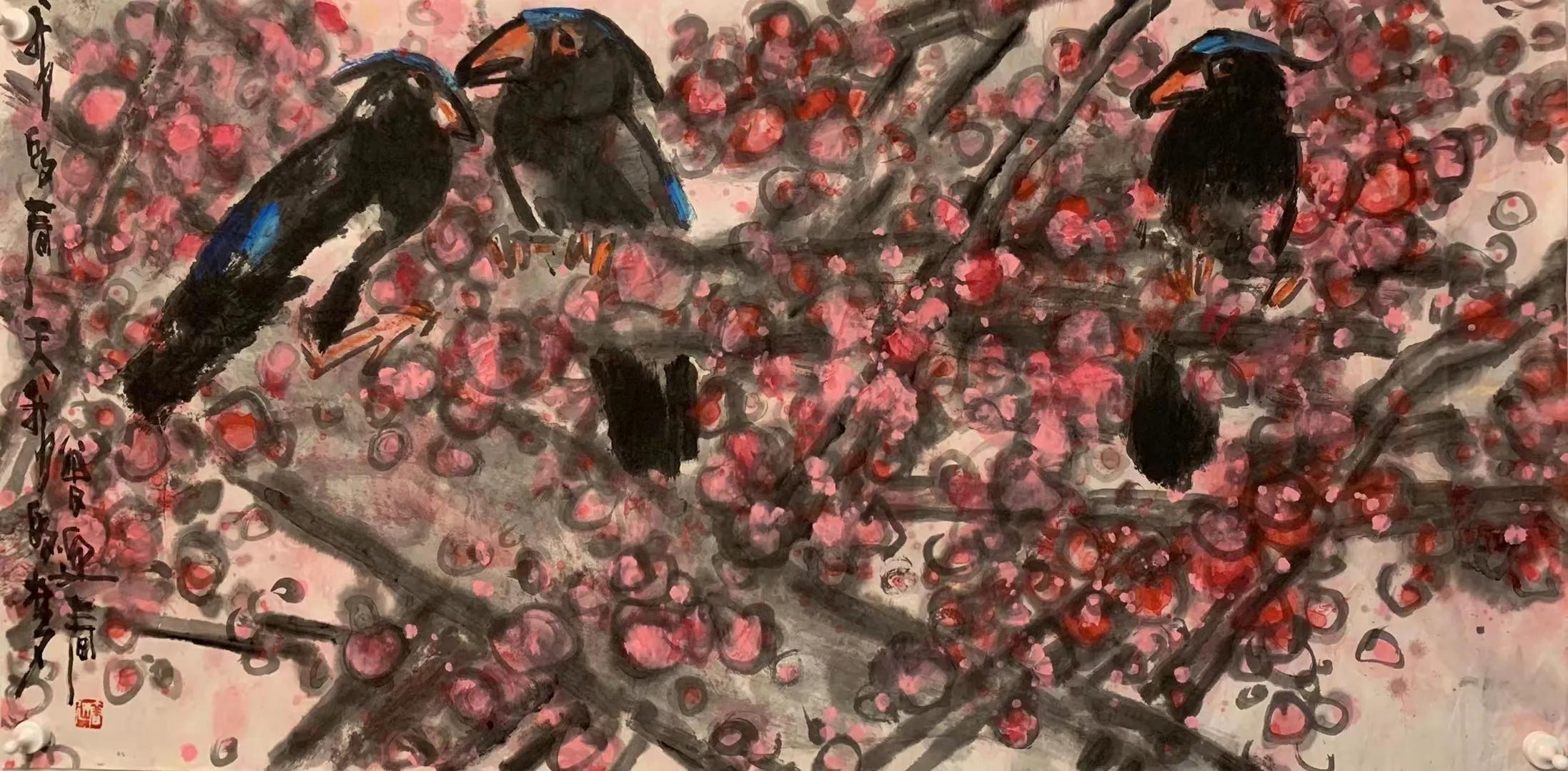 Ren Hong's calligraphy and painting art - iMedia