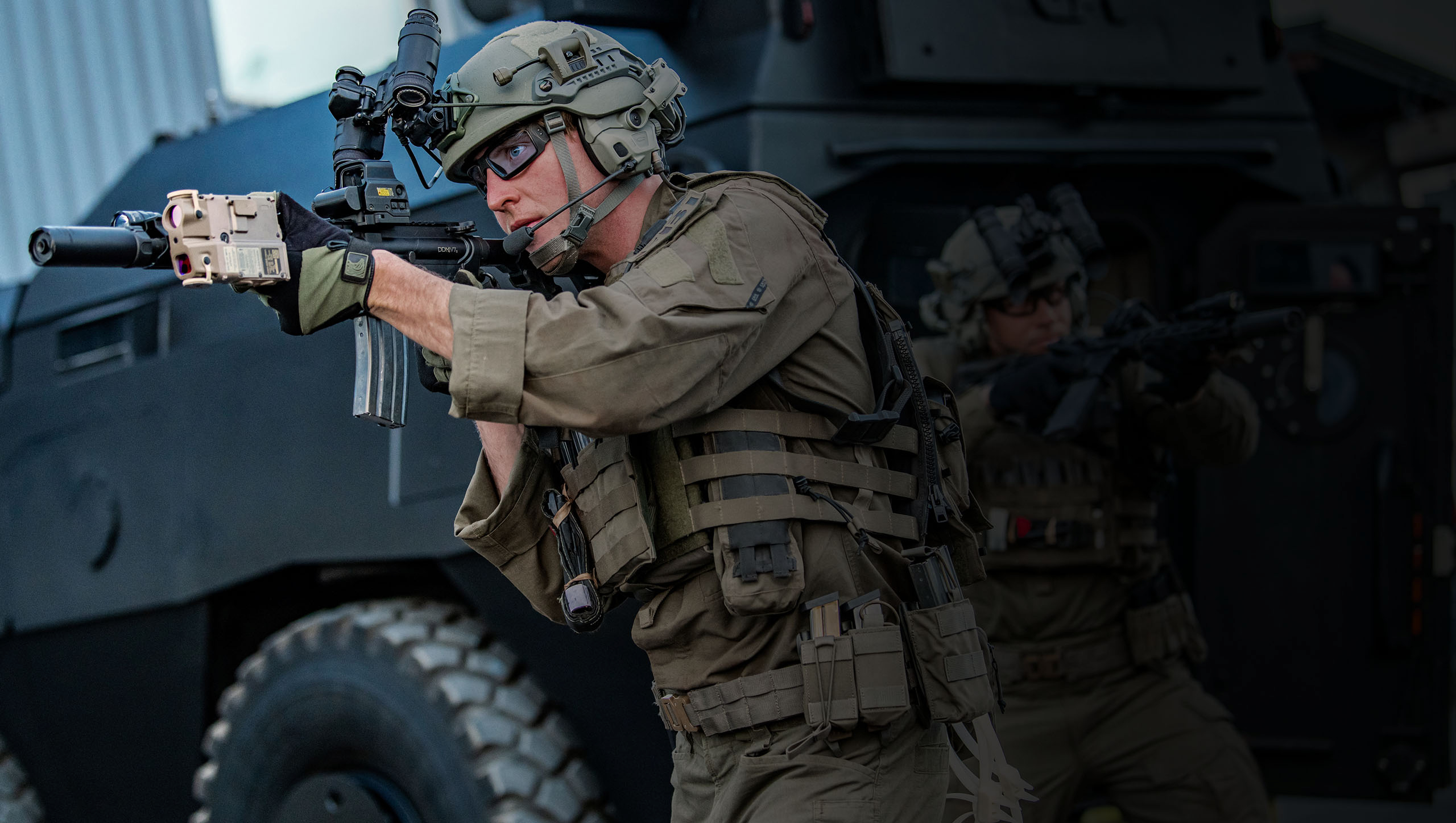 US military laser ballistic computer l3 harris spear fire control ...