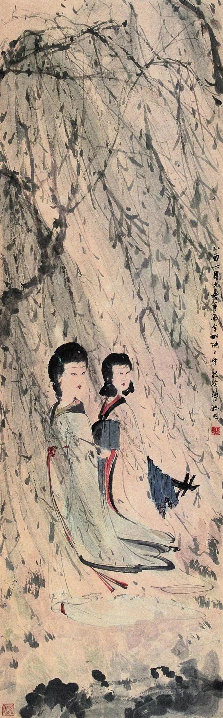 Fu Baoshi's Paintings of Women: Eyebrows and Souls - iNEWS