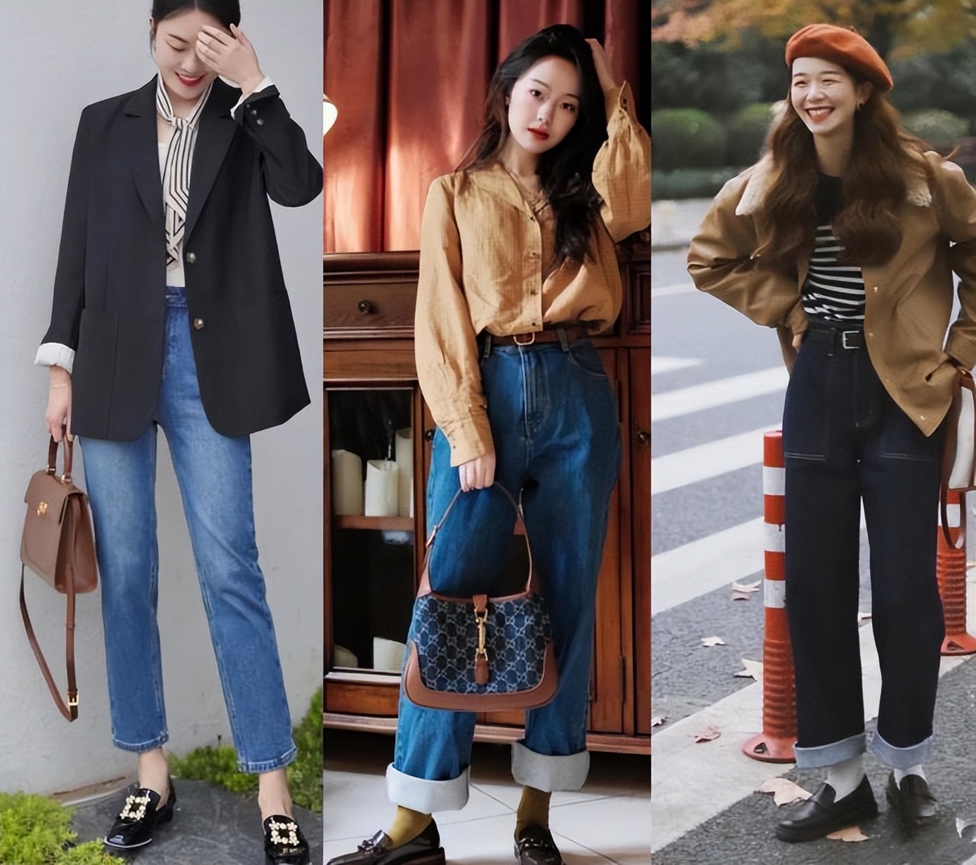 If you want to show your taste in autumn, try more "loafers" to make ...