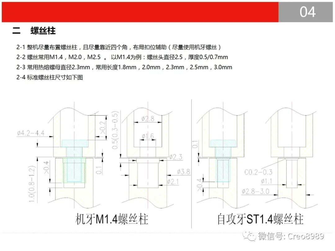 Proe/Creo plastic product structure design basis - iNEWS