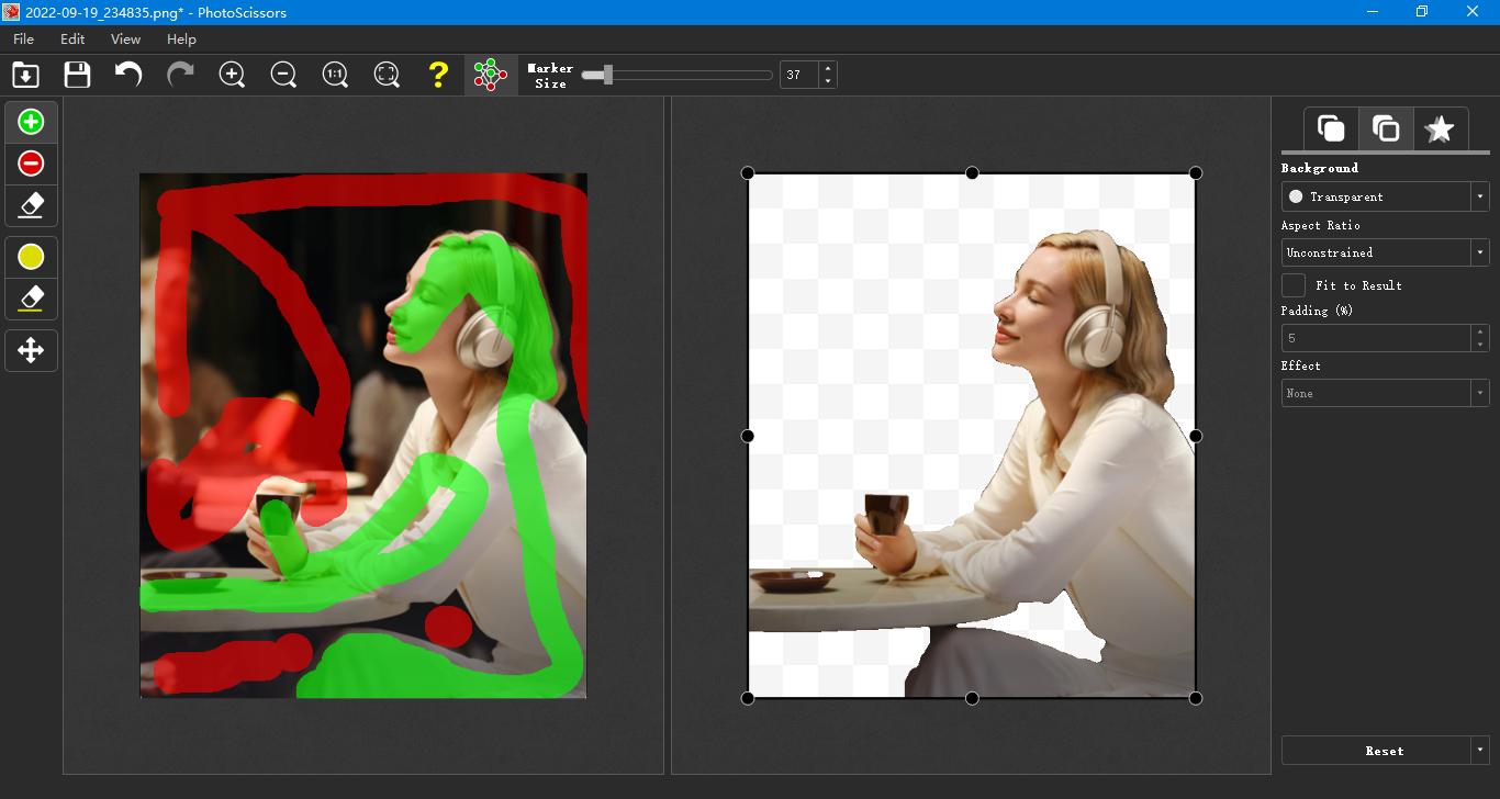 How to remove background from photo?PhotoScissors teaching one - iNEWS