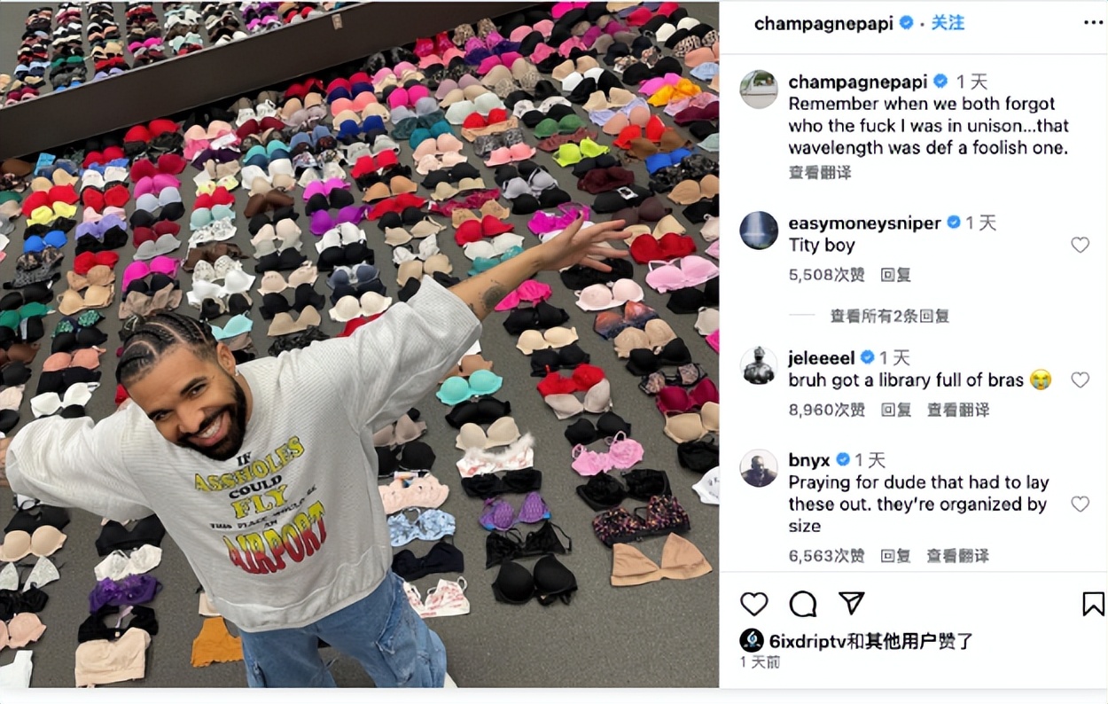 Drake received giant souvenirs during his concert, and netizens ...