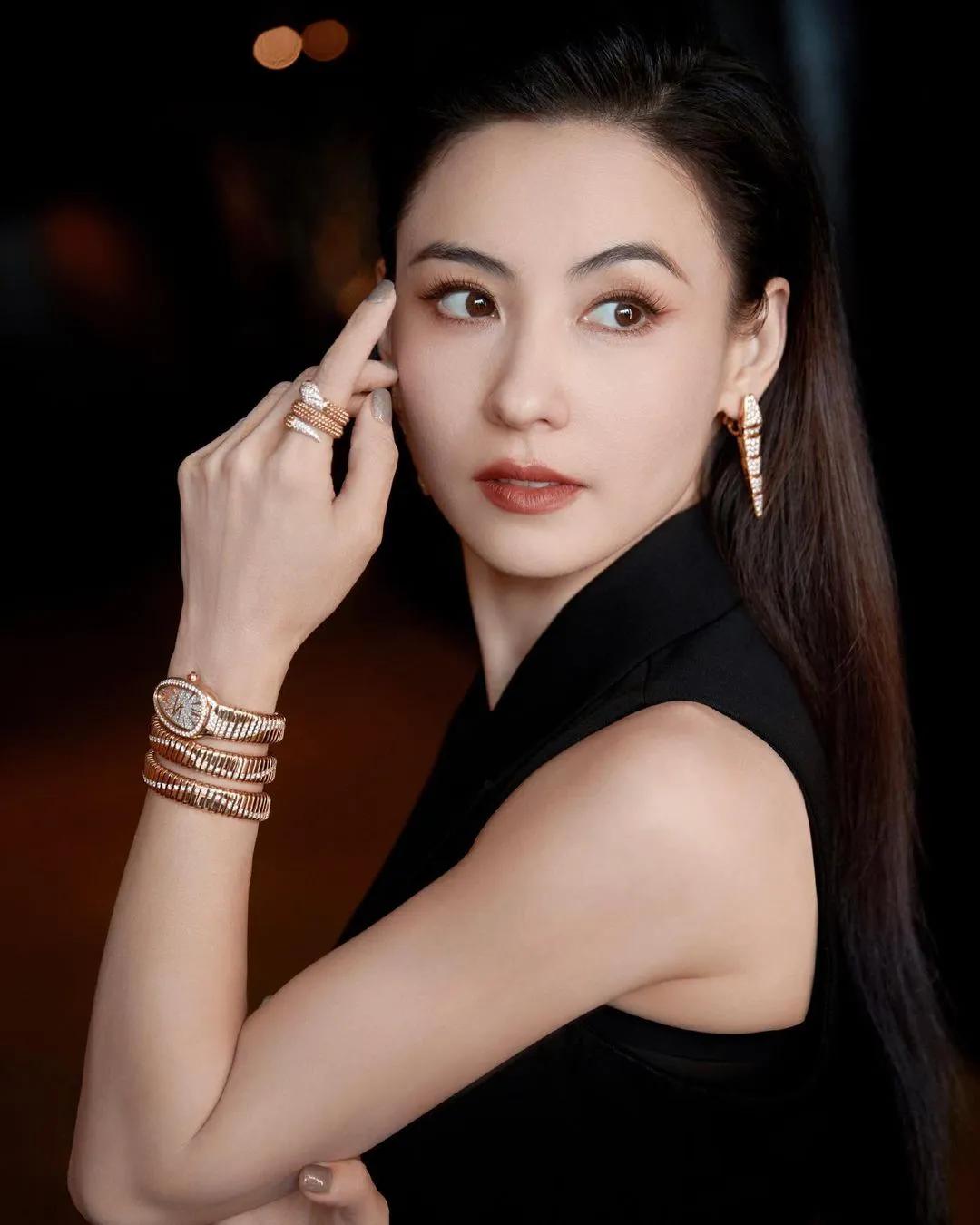 Cecilia Cheung attended the Bulgari event, she is still so beautiful at ...