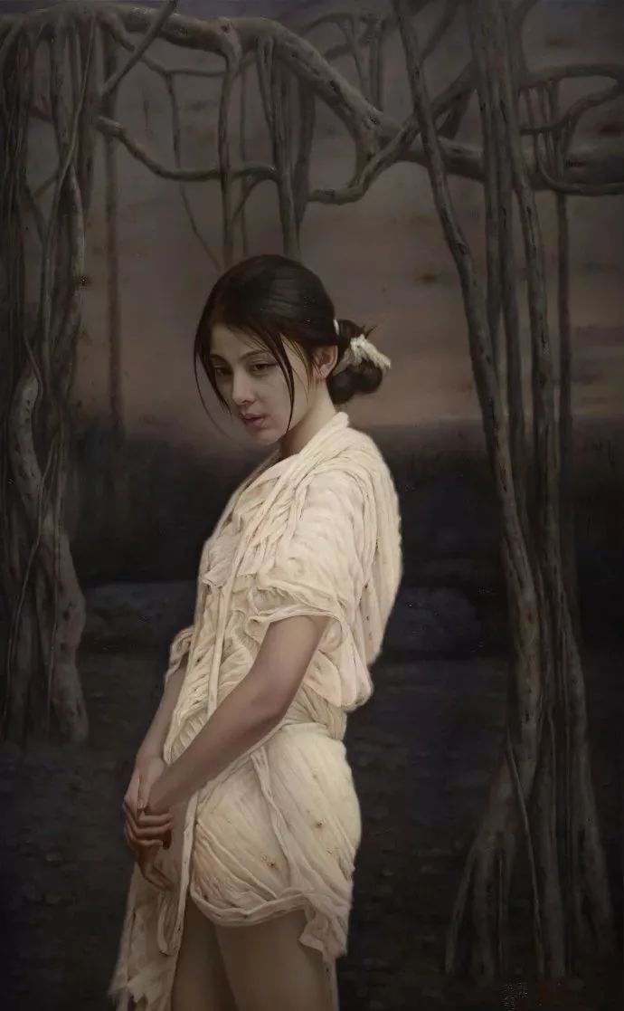 Want to appreciate the realistic oil paintings of Wang Longjun, a ...