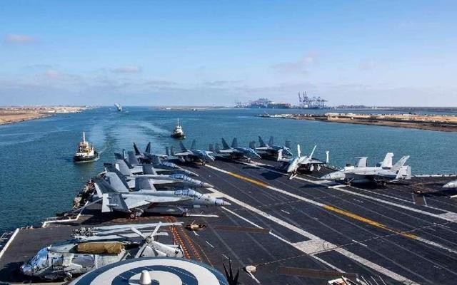 Three consecutive conventional-powered aircraft carriers, why doesn't ...