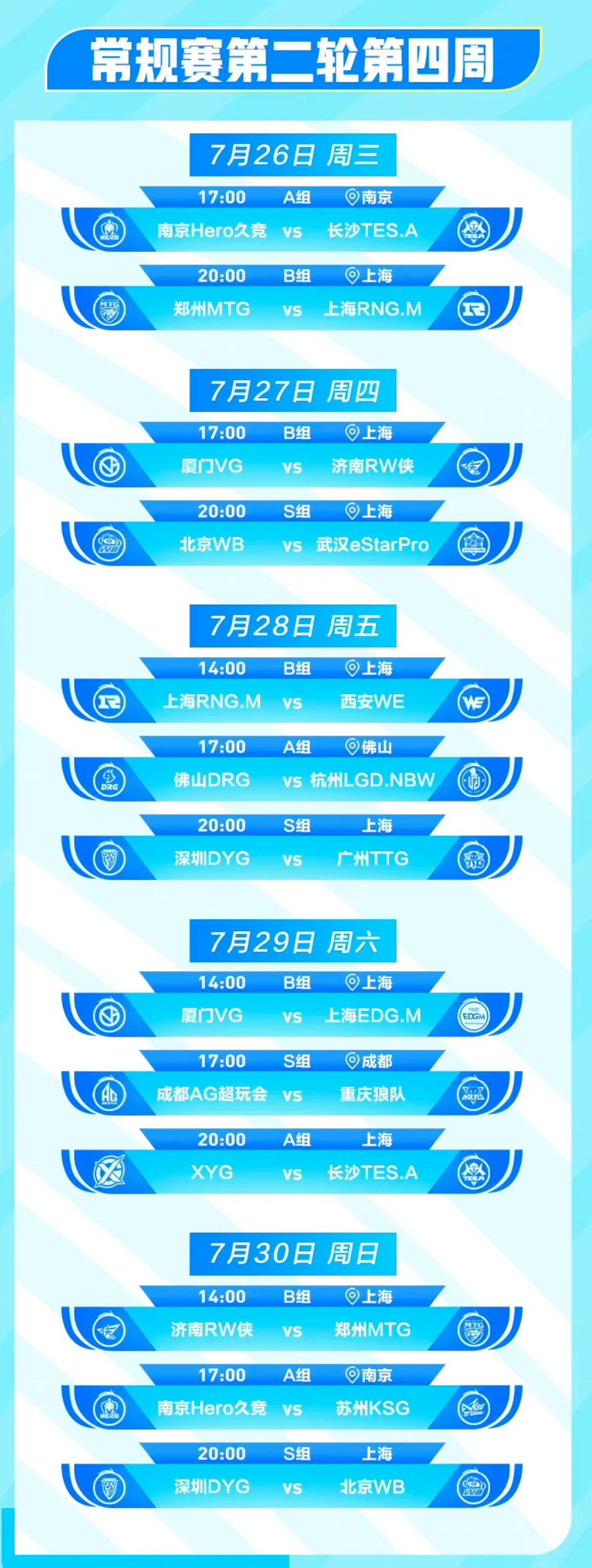 The second round of the 2023 KPL Summer Tournament is announced, and ...