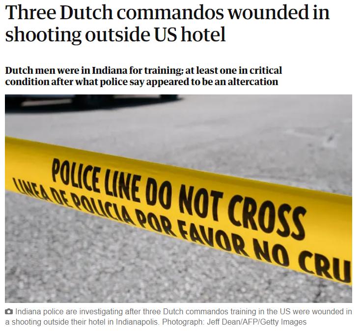 The Dutch special forces are also not easy to use. After a spat with ...