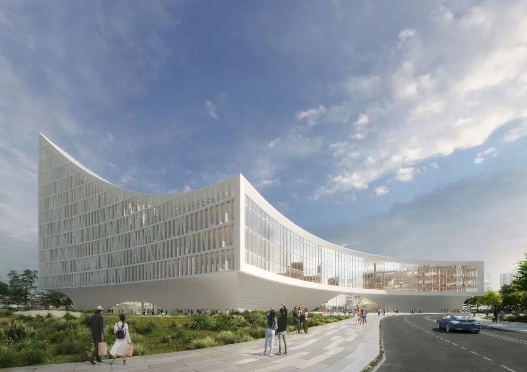 MVRDV's new winning proposal: "Book Canyon"——Wuhan Library New Building ...