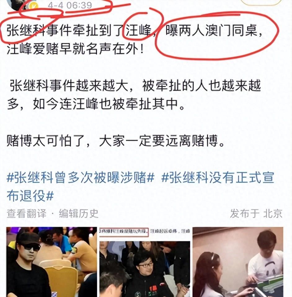 Breaking news: Wang Feng's gambling table scandal is revealed, and the shocking prophecy ...