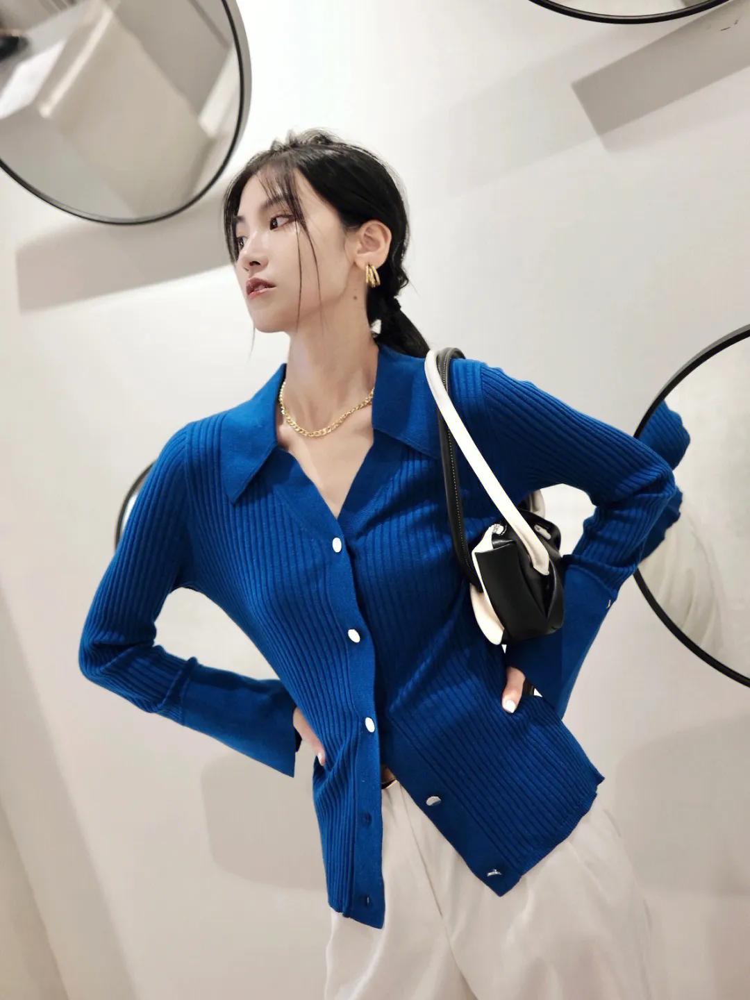 Autumn wear with ootd free blue mood - iNEWS