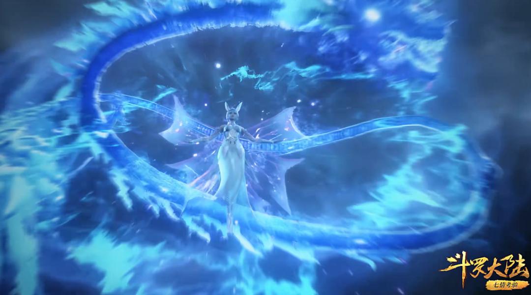 Douluo: Xiaowu casts Liu Erlong's red dragon avatar, both domineering ...