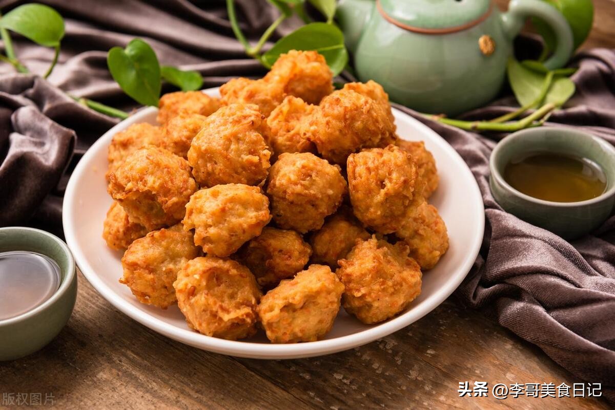 The simple method of radish balls is easy for novices to learn, saves ...