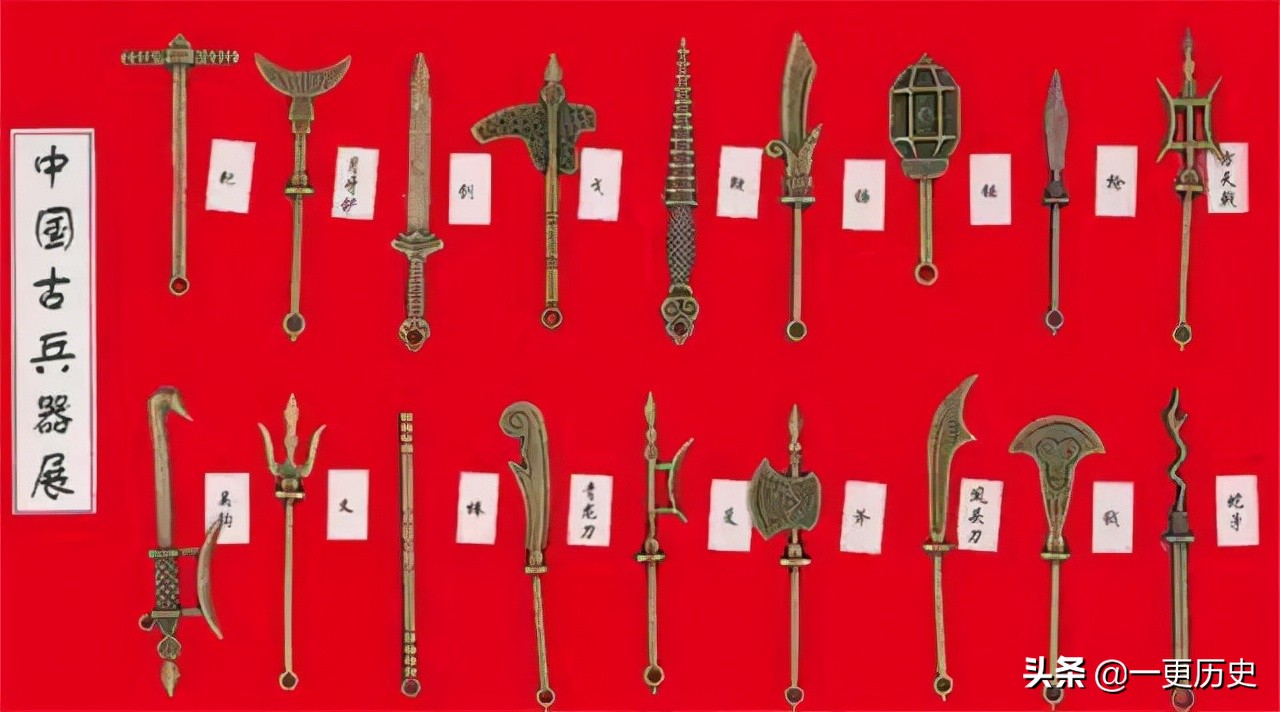 The ancients said that the 18 weapons are all proficient, which weapons ...