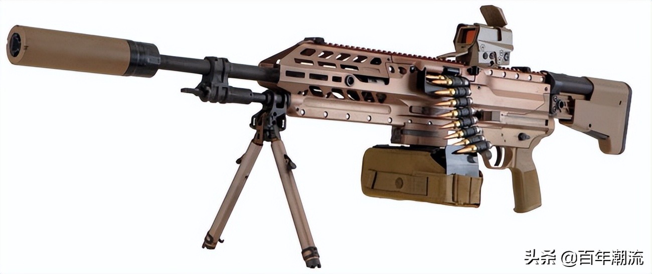 US next-generation light machine gun SIG SAUER NGSW-AR XM250 automatic rifle - iNEWS