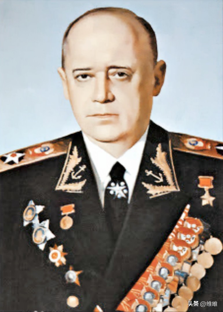 World War II Soviet Union six naval fleet commanders, three are ...