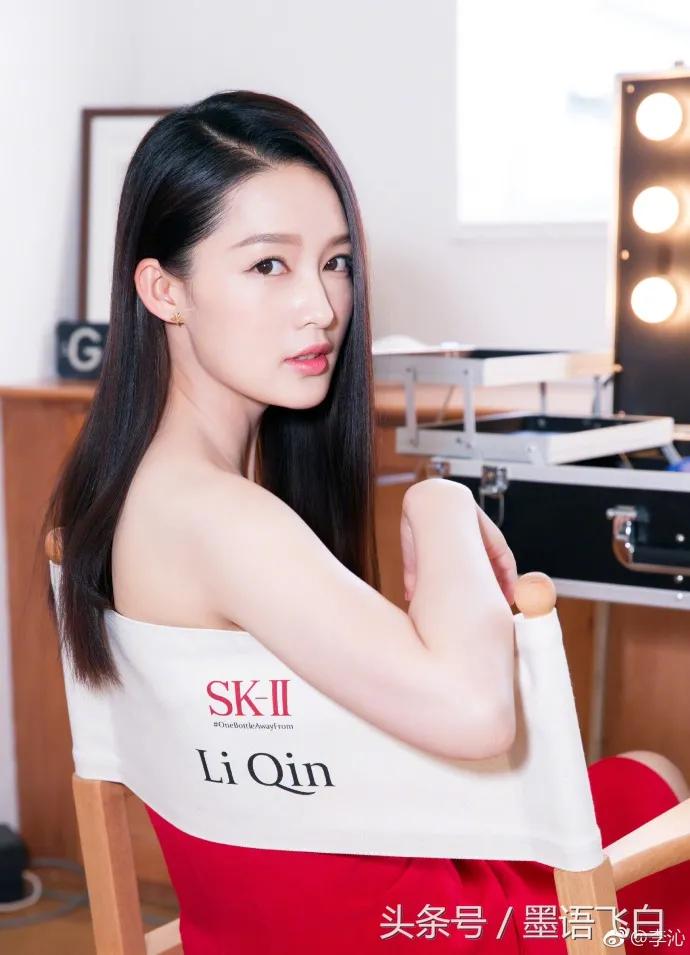 Beautiful Qin Qinzi Li Qin: underwear endorsement pictures, beautiful ...