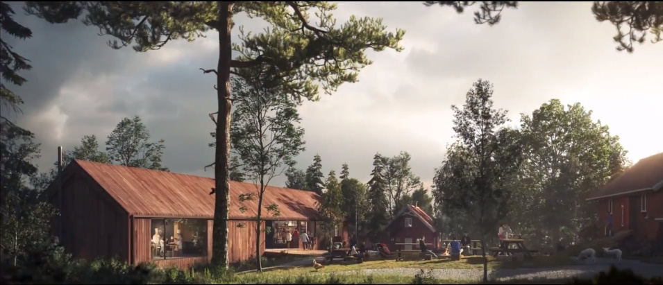 Excellent scene rendering renderings reference works - iNEWS