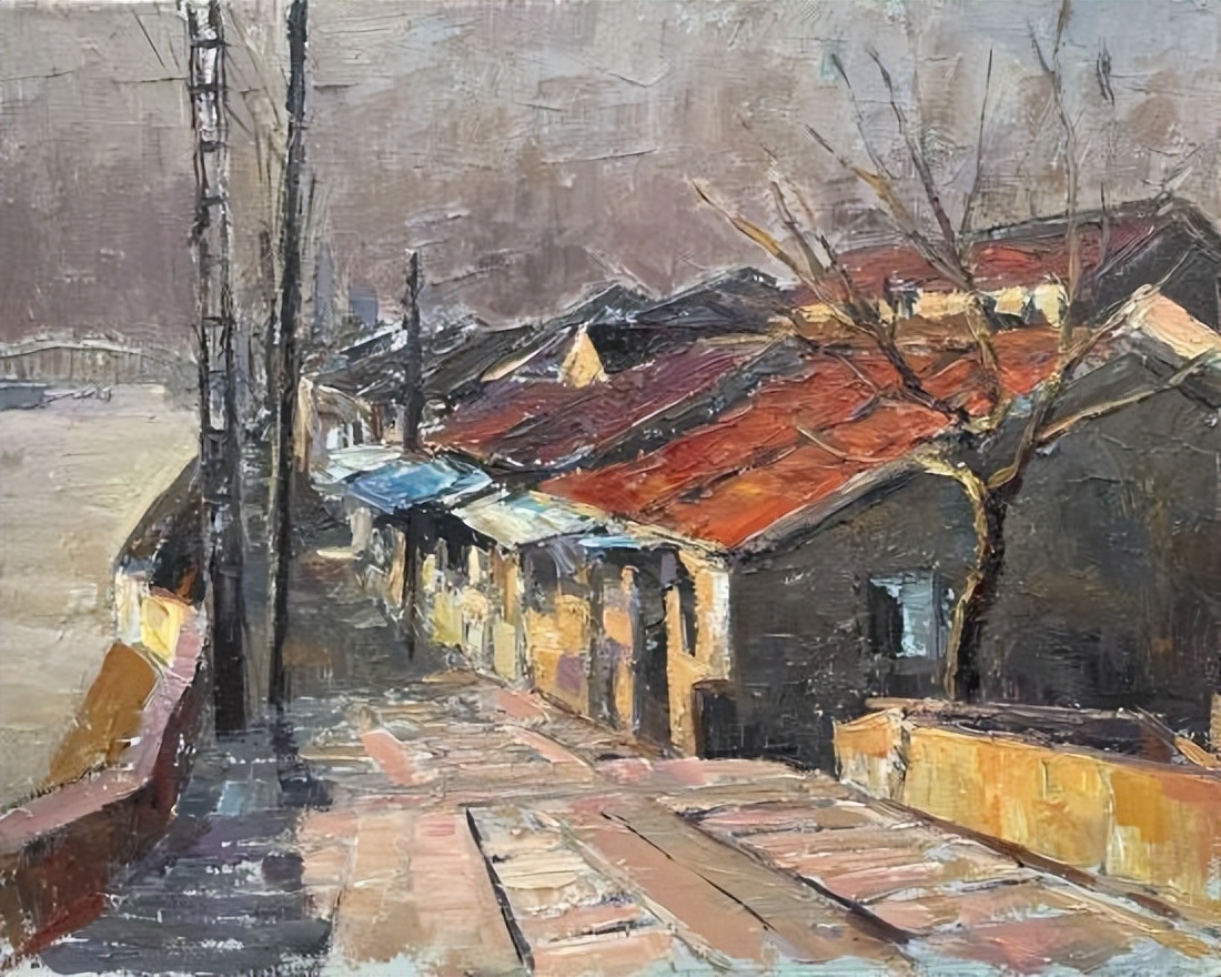 Impression of Jinling - Li Zhiqiang Oil Painting Exhibition - iMedia