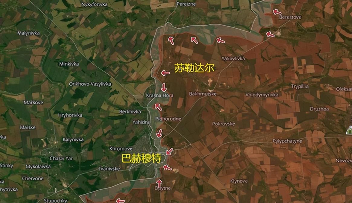 70,000 Ukrainian troops besieged Bahmut, and the third gap has been ...