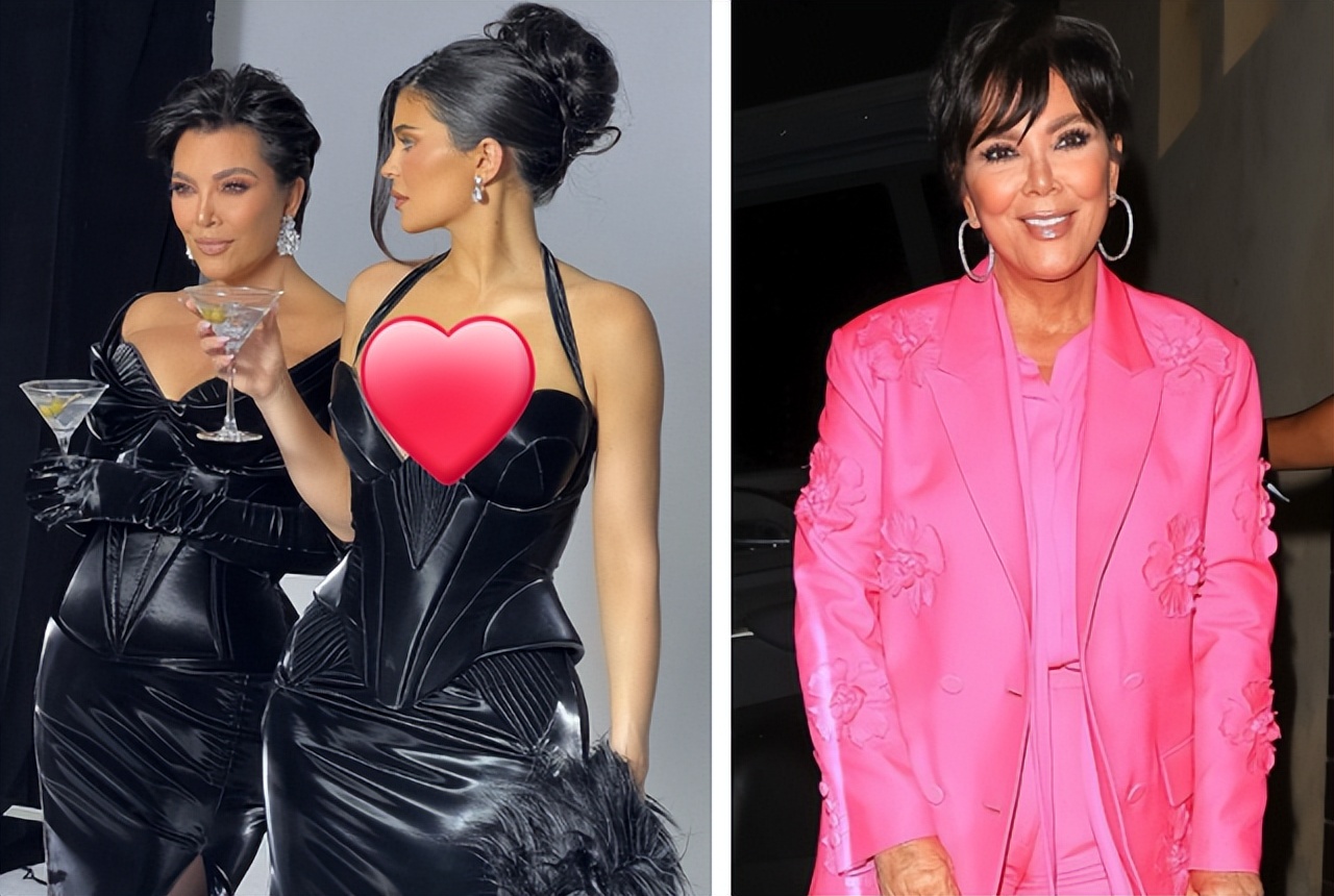 A recent photo of the 66-year-old Queen Mother Kardashian, a ...