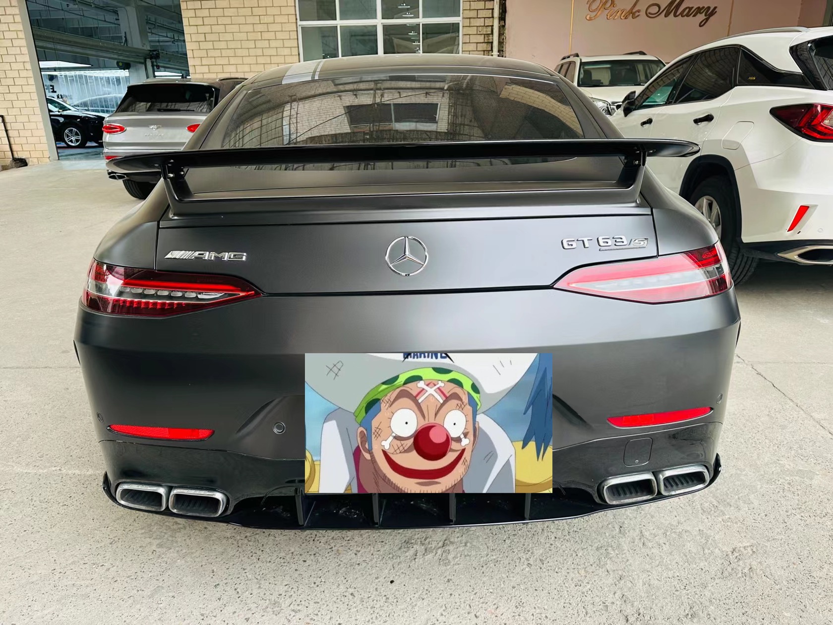 Beast in the car, AMG GT 63 first special edition Darth Vader - iMedia