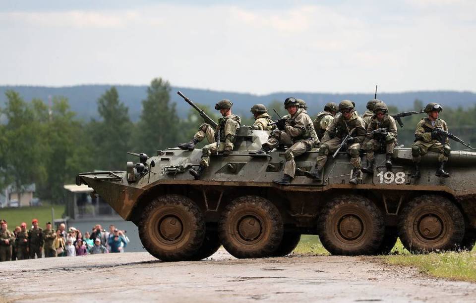 The Russian army destroyed the Polish Wolverine infantry fighting ...