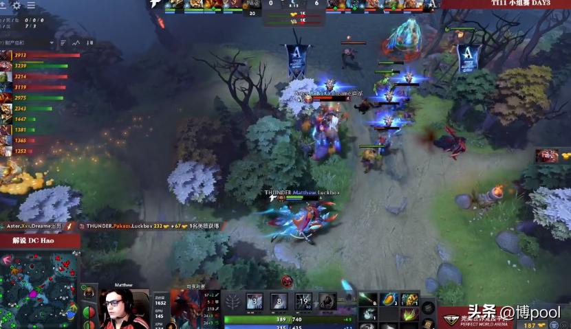 The first two matchups in Group B of TI11, Aster and TA are strong, and ...