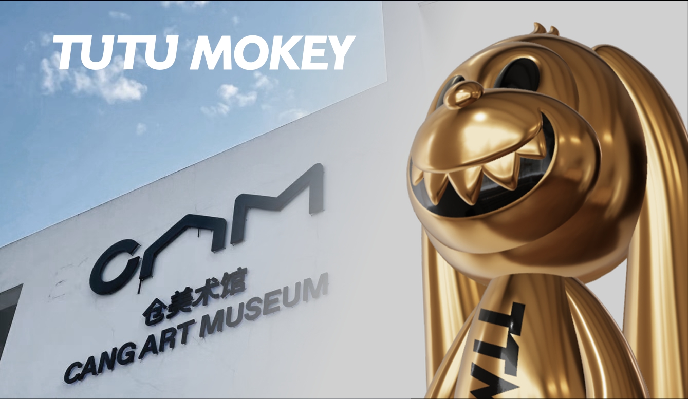 TUTU MOKEY - Walking into the Art Palace of Cang Art Museum - iNEWS