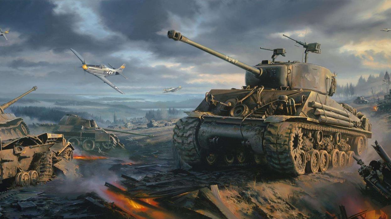 How strong was the combat capability of the German Panzer Division in ...