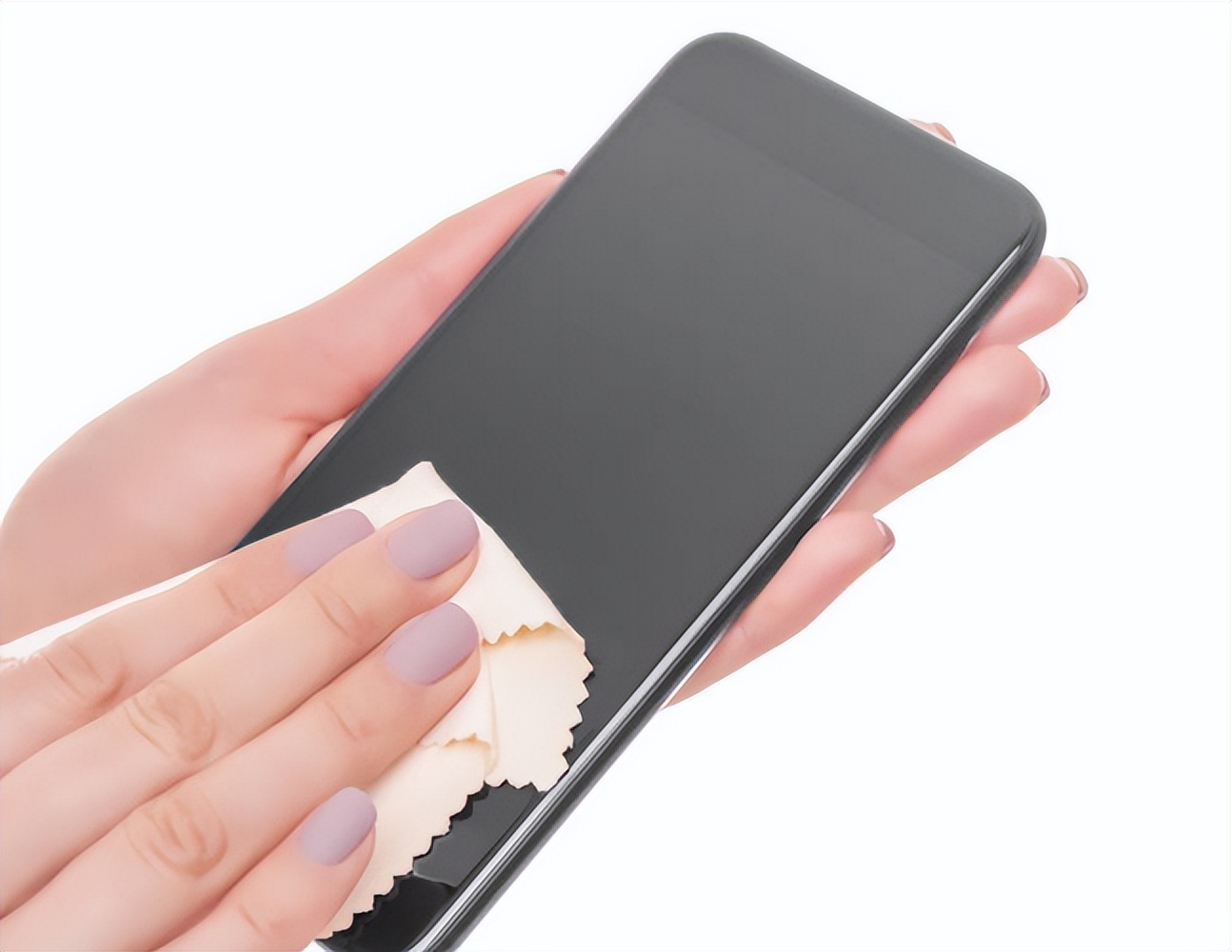 Don't wipe the screen of your phone with water if it is dirty. Here are ...